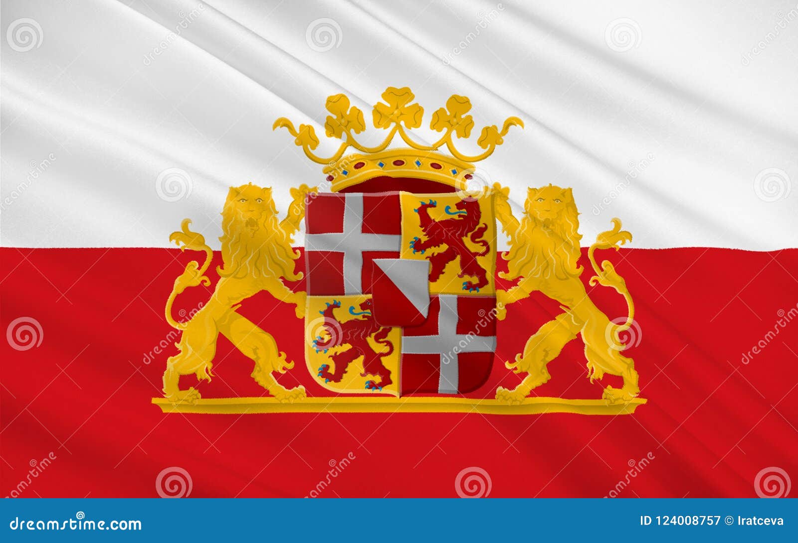 Flag of Utrecht, Netherlands Stock Image - Image of scandinavian, flag ...