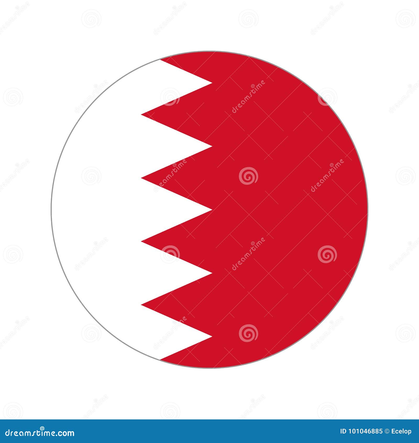 Circular world Flag stock vector. Illustration of emblem - 101046885