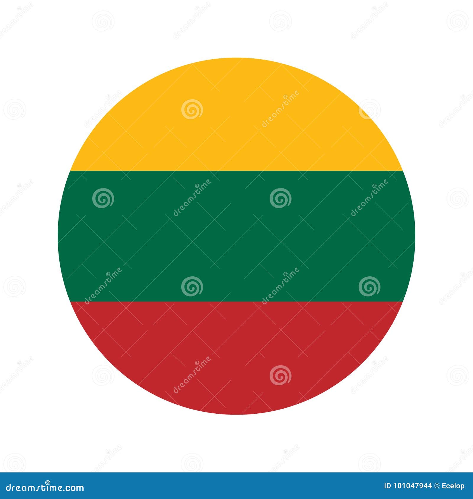 Circular world Flag stock vector. Illustration of politics - 101047944