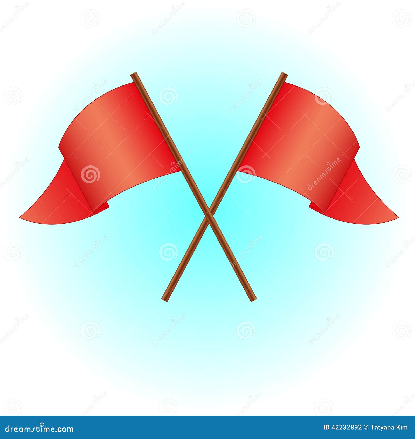 Flag. Vector illustration. stock vector. Illustration of small - 42232892