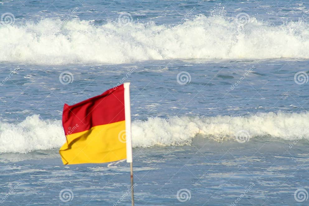 Flag & Waves editorial image. Image of rough, life - 1063525