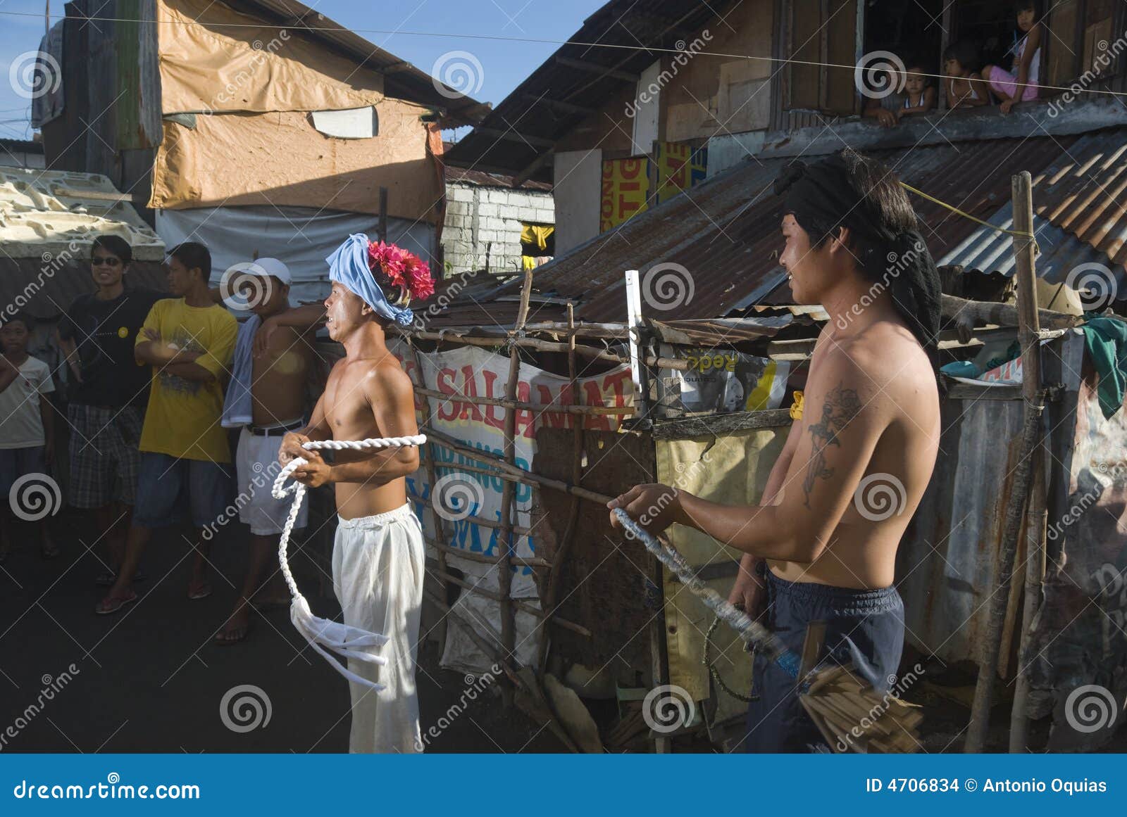 Flagellants editorial stock image. Image of holy, filipino - 4706834