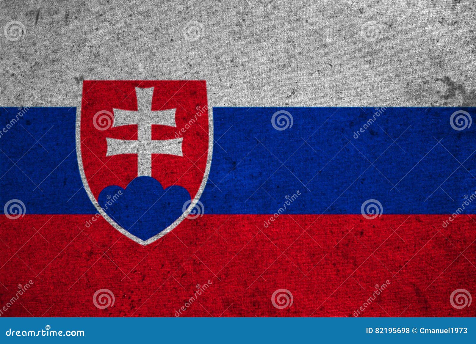 Flagge Slowakei stock abbildung. Illustration von feier - 82195698