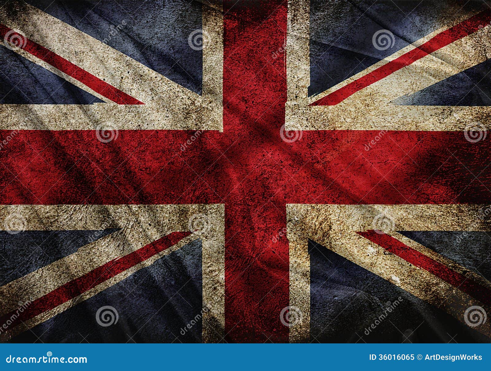 Flagge von England stock abbildung. Illustration von auslegung - 36016065
