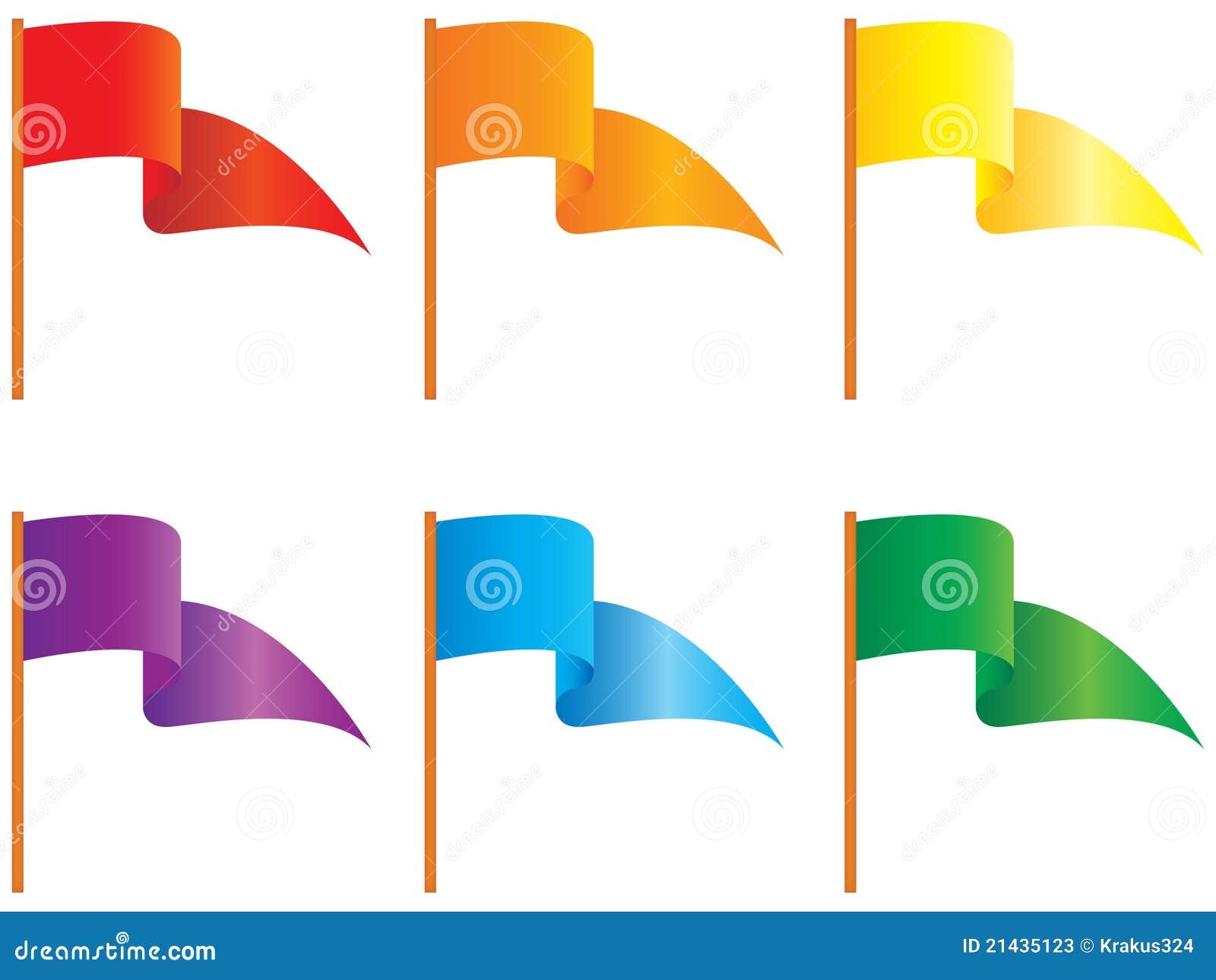 Flaggor stock illustrationer. Illustration av bälten - 21435123