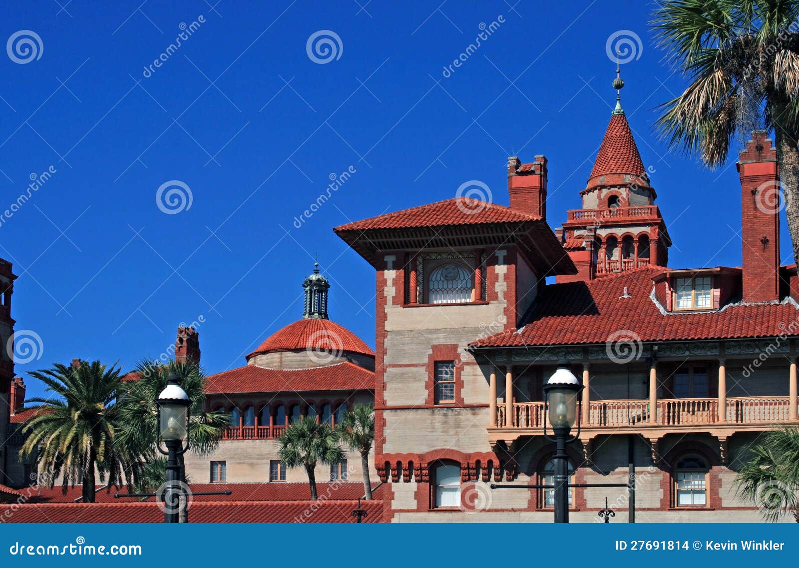 Flagler College Located in Historic St Augustine Florida Stock Photo ...