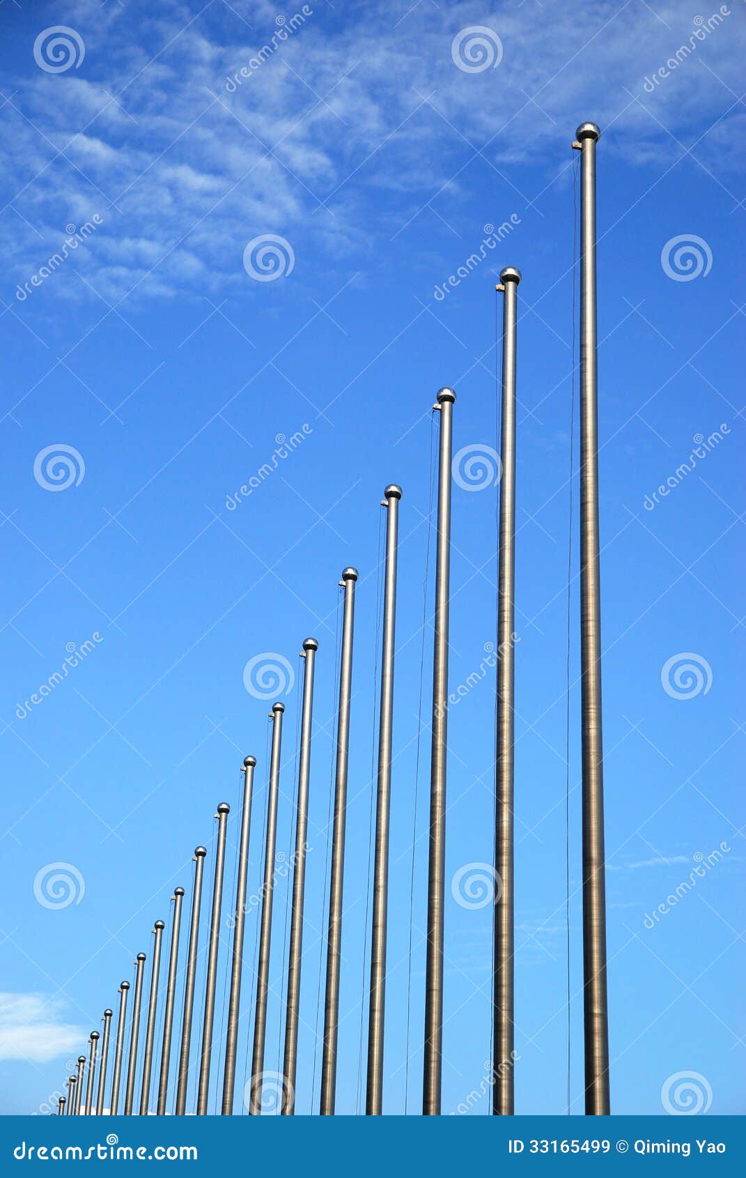 Flagpole stock image. Image of object, bright, outdoor - 33165499
