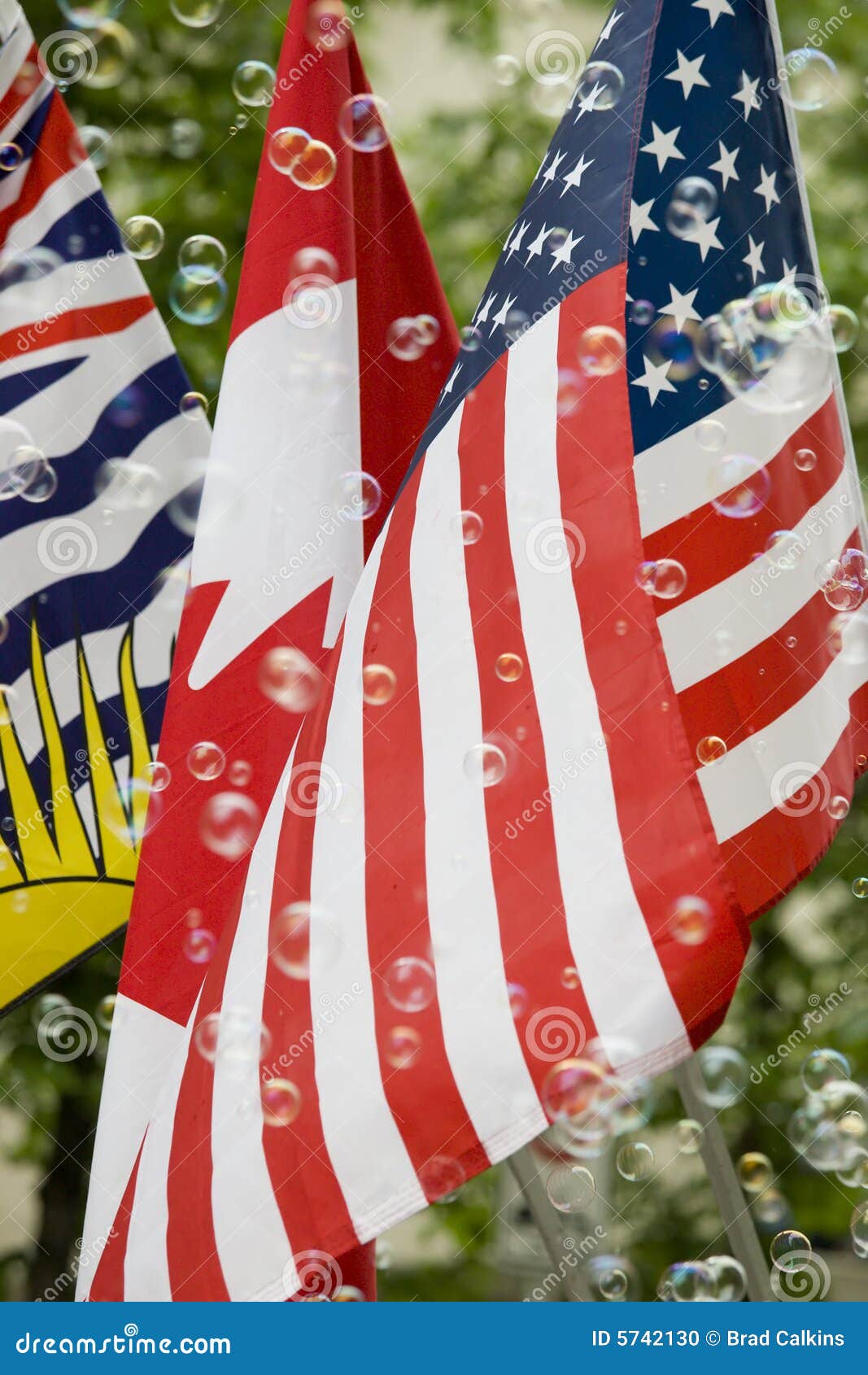 Flags stock photo. Image of parade, white, bubbles, colorful - 5742130