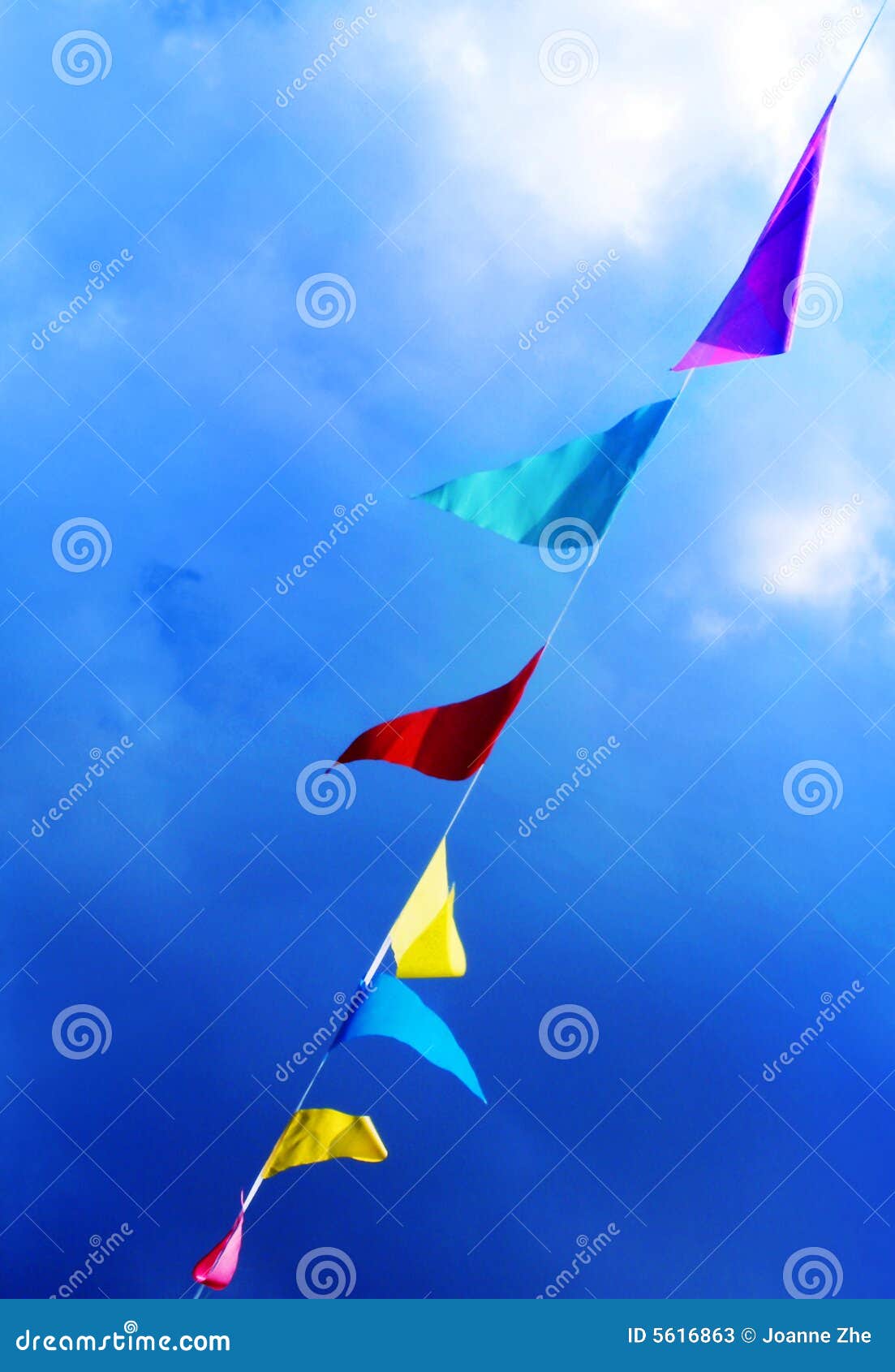 Flags blowing in the wind stock image. Image of celebrate - 5616863