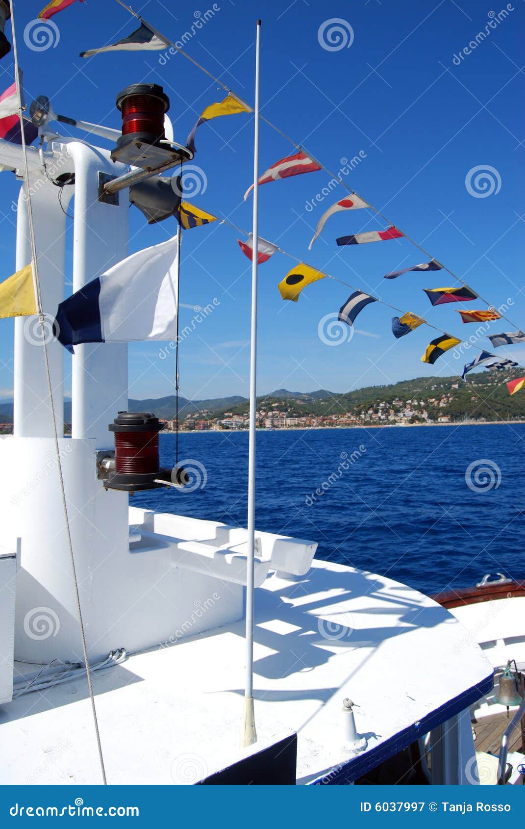 Flags On Board Picture. Image: 6037997