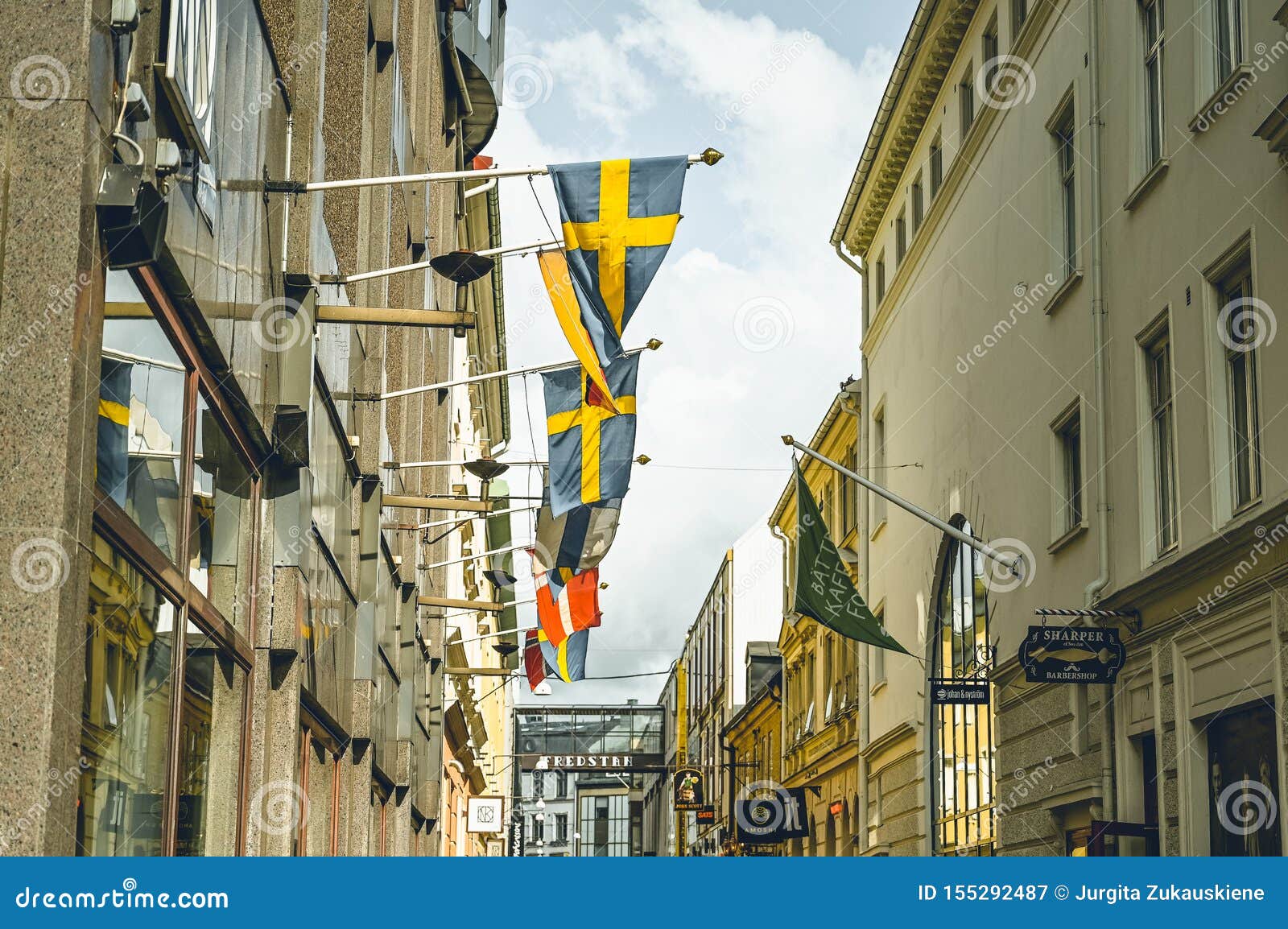 Flags on building editorial photography. Image of architecture - 155292487