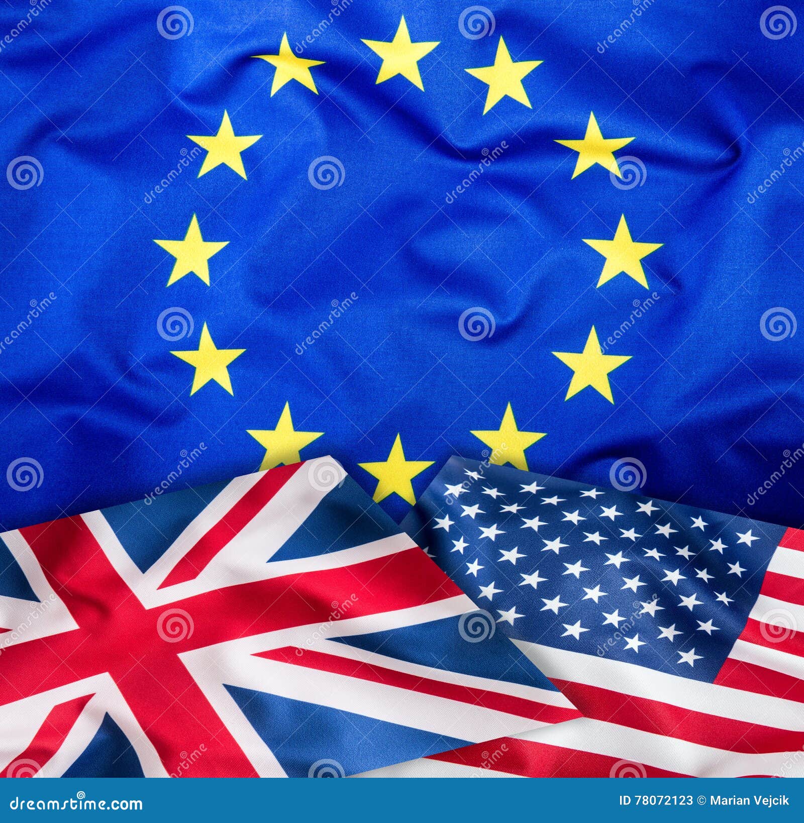 Flags. Collage of Three Flags Stock Image - Image of european, american ...