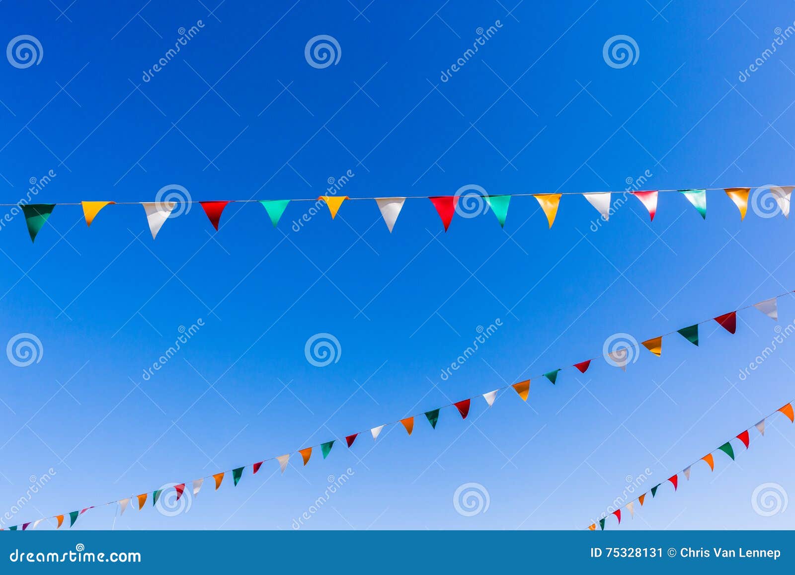 Flags Colors Blue Sky stock image. Image of celebration - 75328131