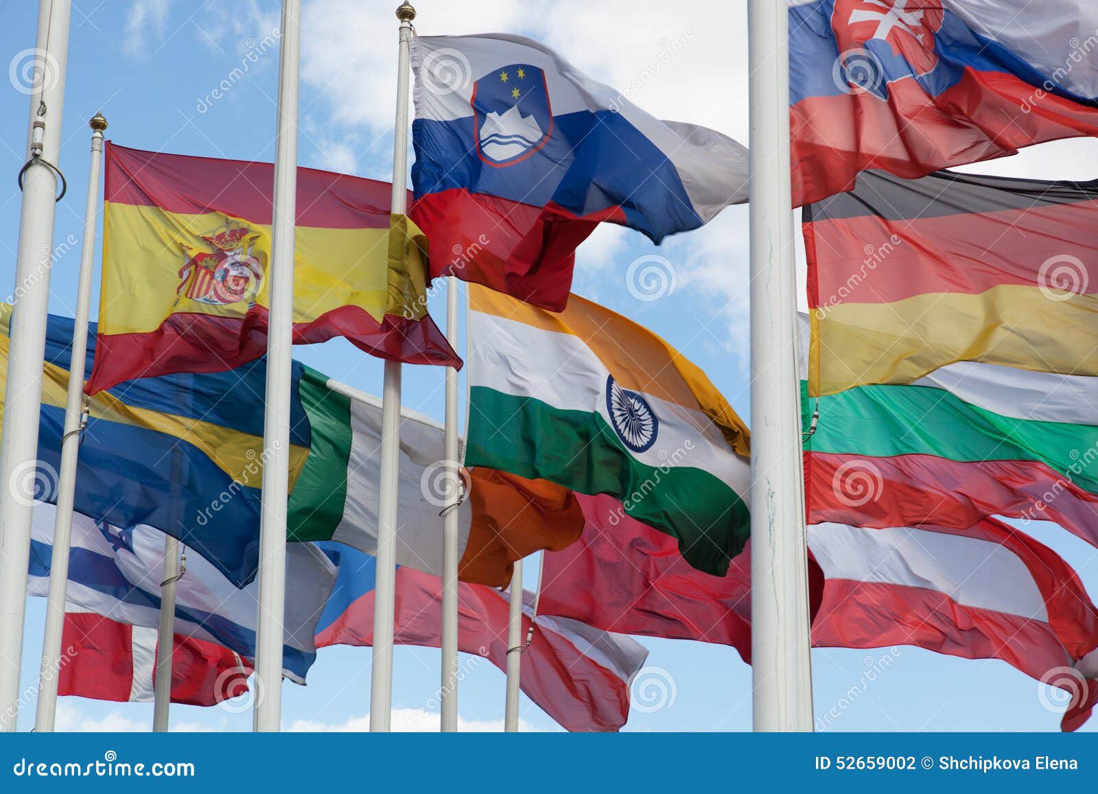 Flags of the Countries of the World Stock Photo - Image of group ...