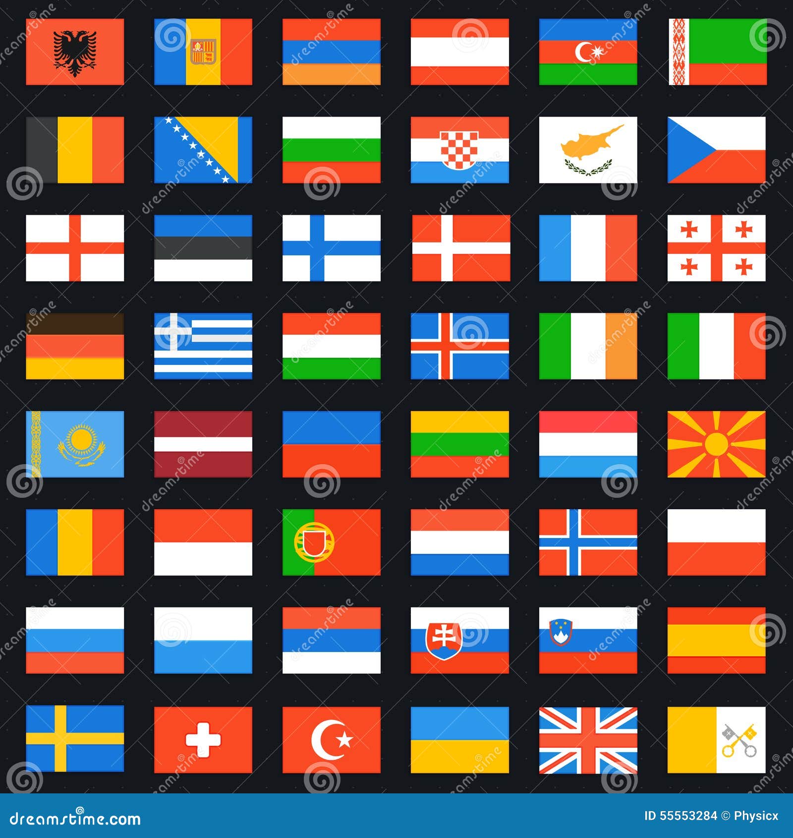 Flags Of Europe