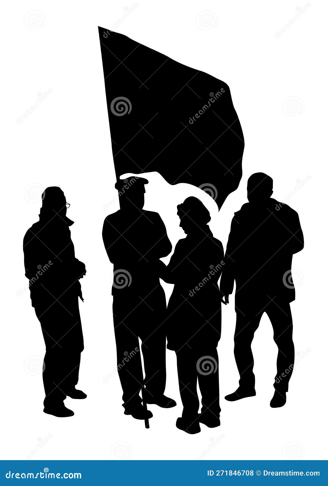 Flags Of The Five Countries Which Are Permanent Members Of The United ...