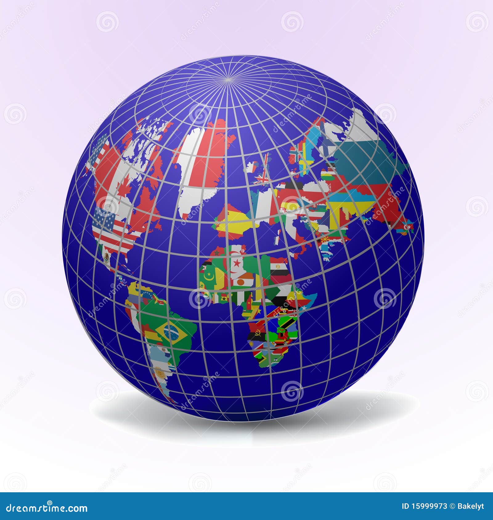 Flags Globe With World Map Stock Photos - Image: 15999973 Flags Globe With World Map Stock Photos - Image: 15999973