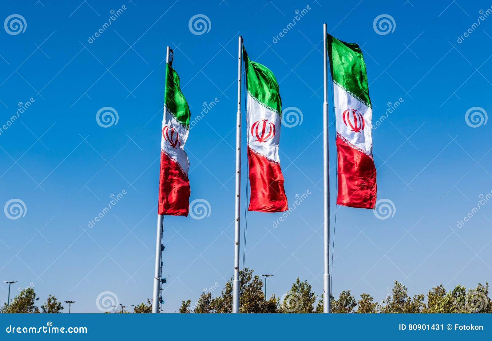 Flags of Iran stock image. Image of iran, teheran, republic - 80901431