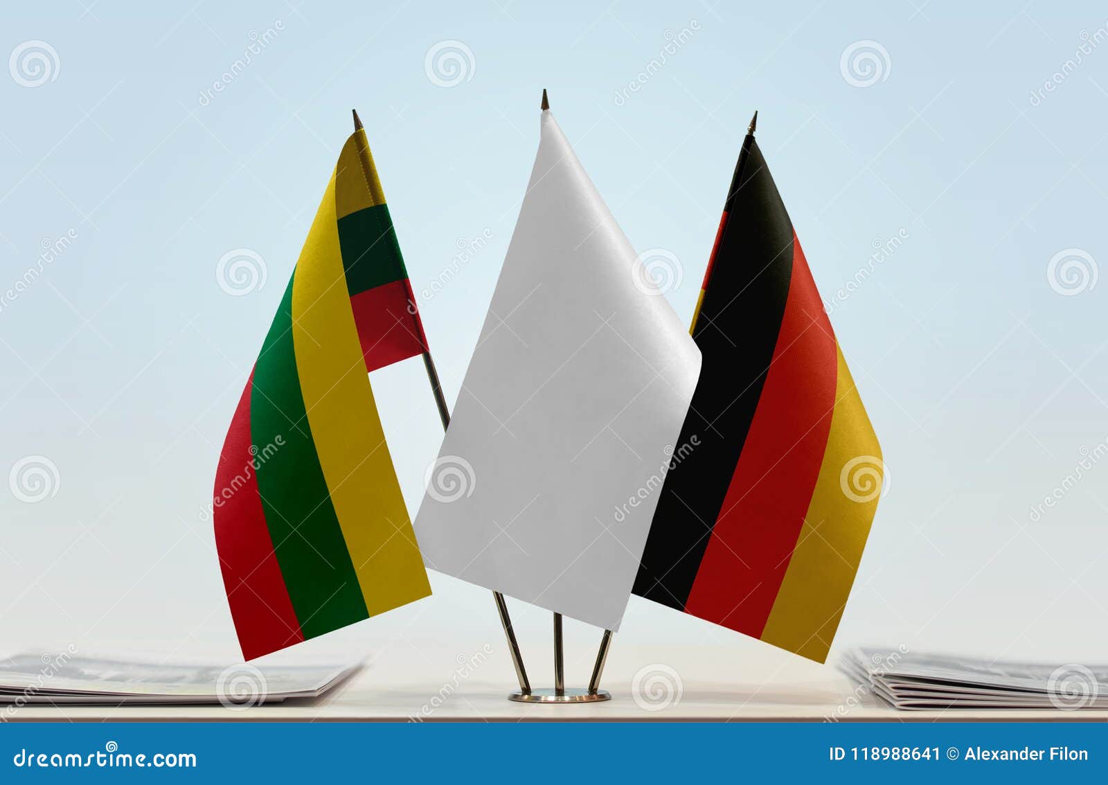 Flags of Lithuania and Germany Stock Image - Image of council, congress ...