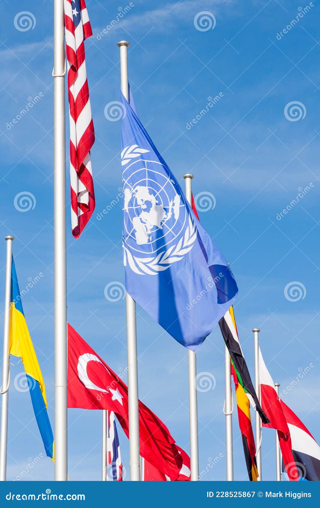 Flags of Many Nations in Canberra Editorial Photography - Image of asia ...