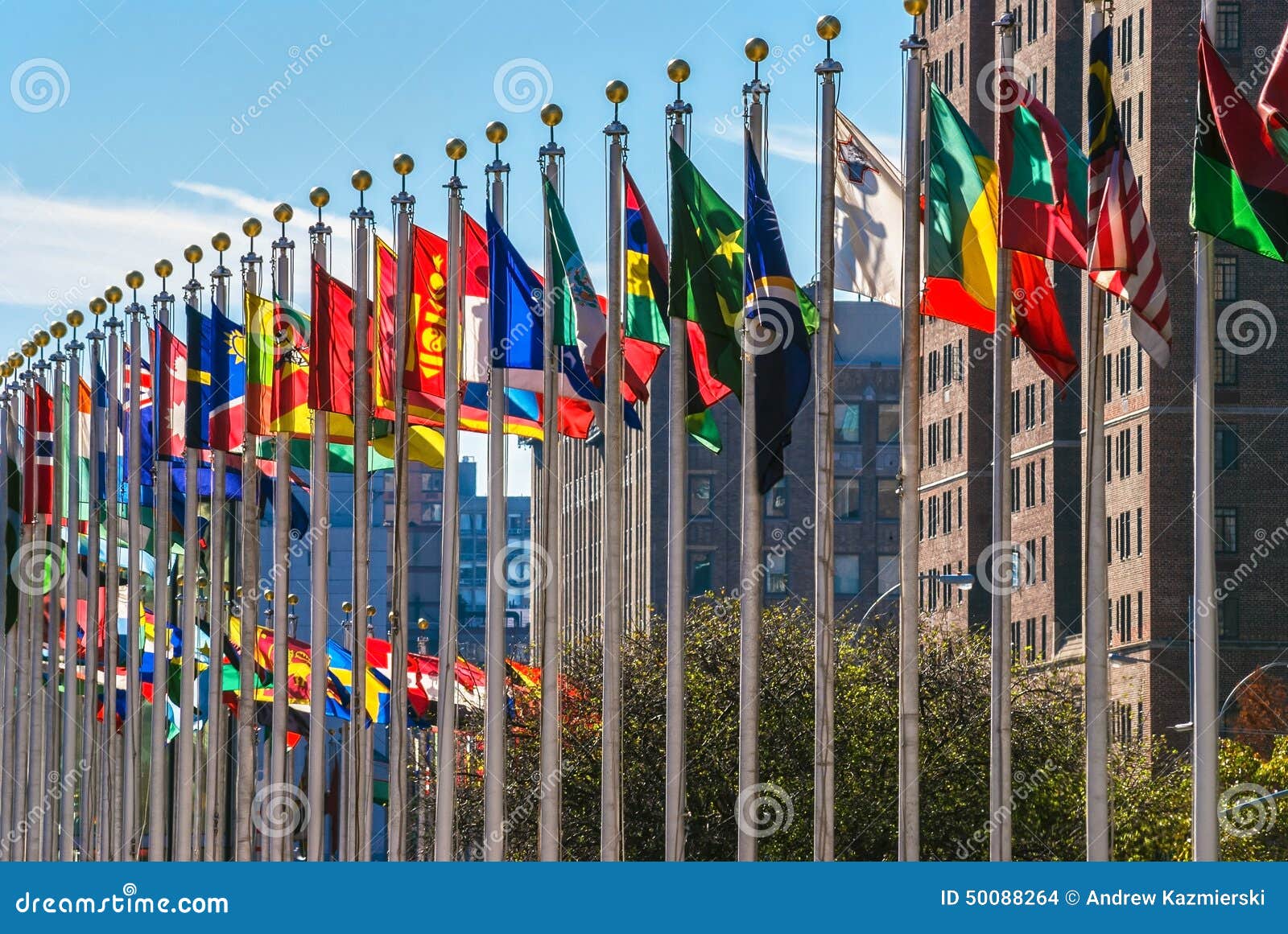 Flags of Nations stock photo. Image of countries, travel - 50088264