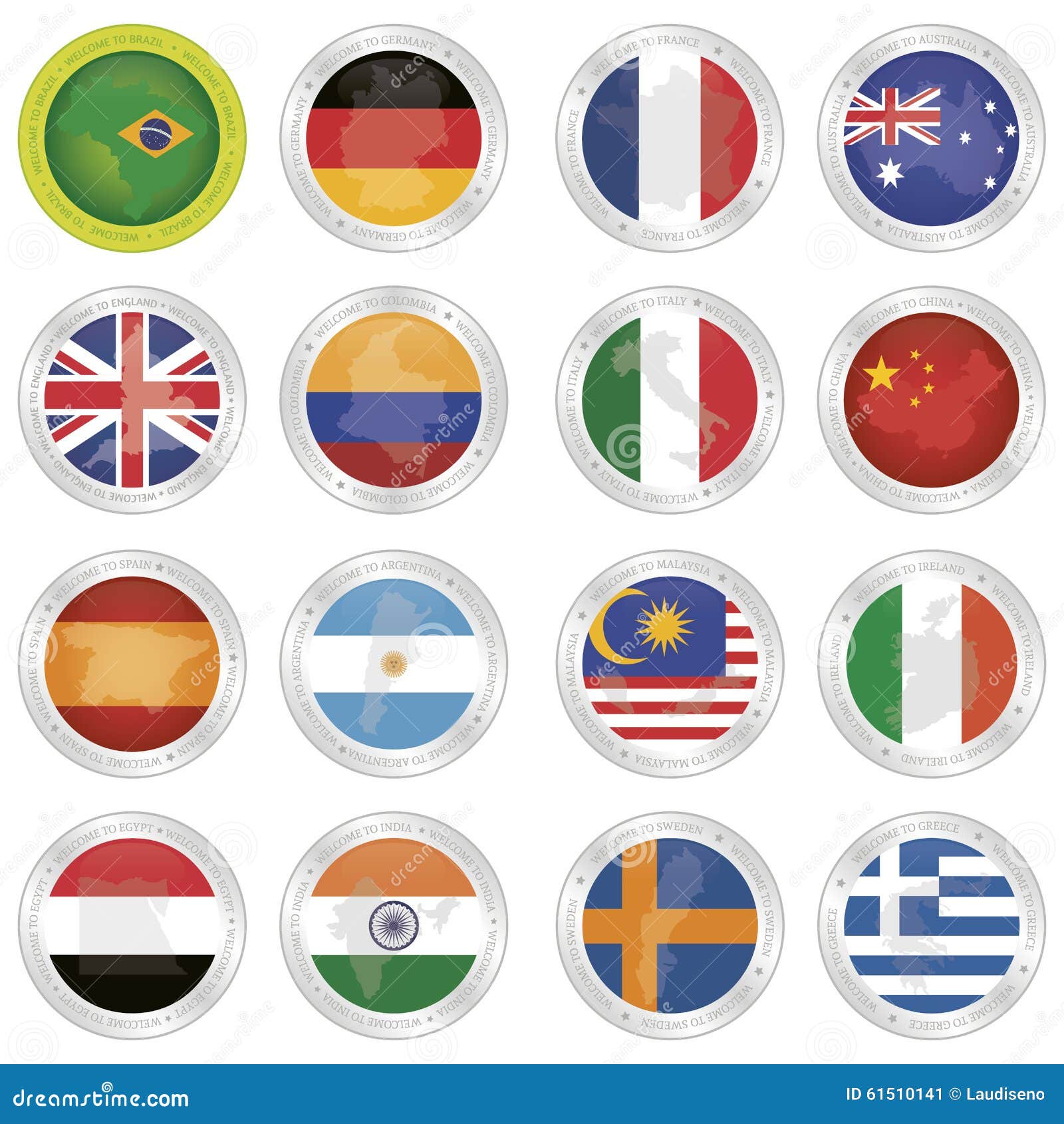 Flags stock illustration. Illustration of creativity - 61510141