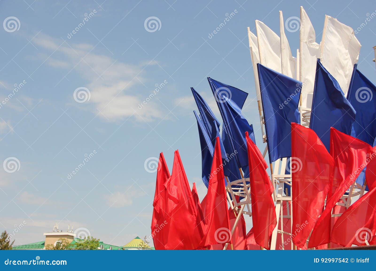 The flags of three colours stock photo. Image of flag - 92997542