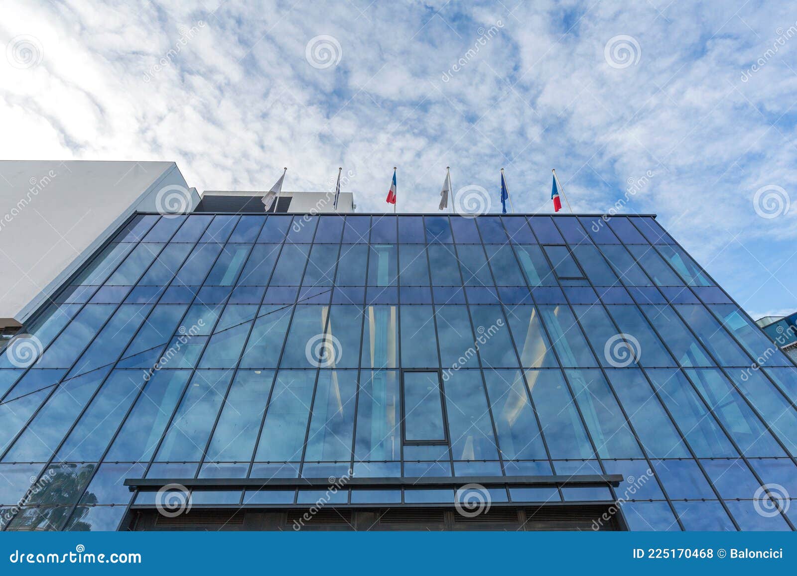 Flags Building stock photo. Image of structure, building - 225170468