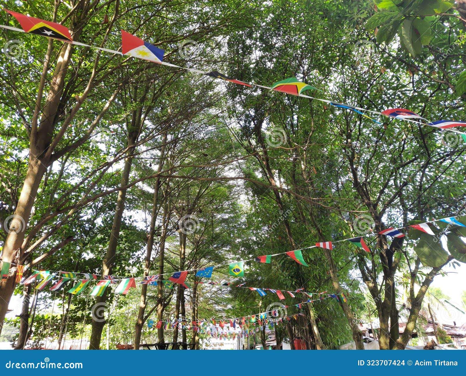 Flags of Various Countries in the World Editorial Stock Image - Image ...