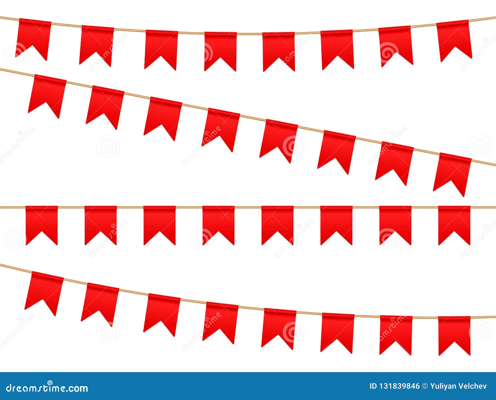 Flags on wash line stock vector. Illustration of vector - 131839846