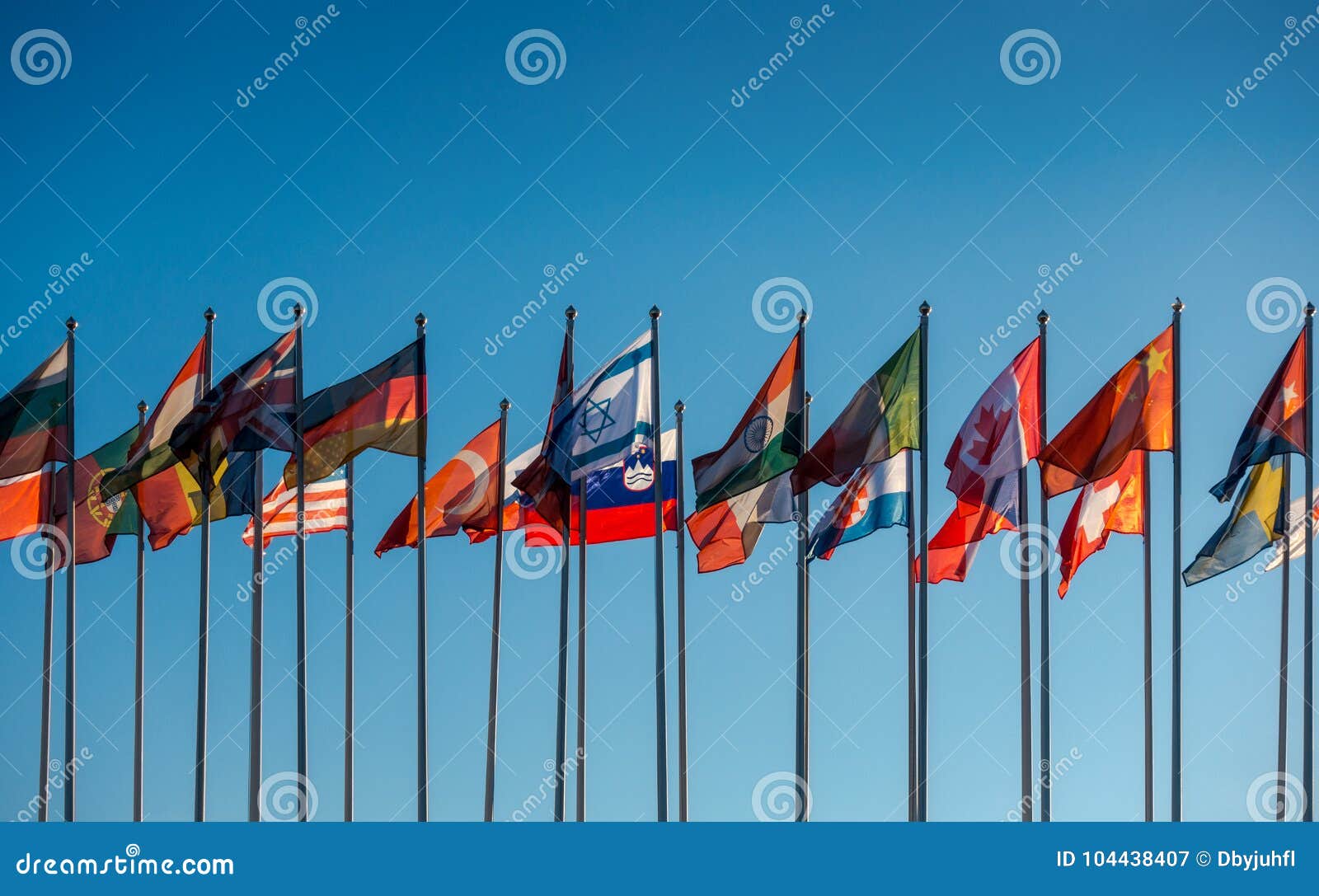 Flags of the world stock image. Image of coalition, international ...
