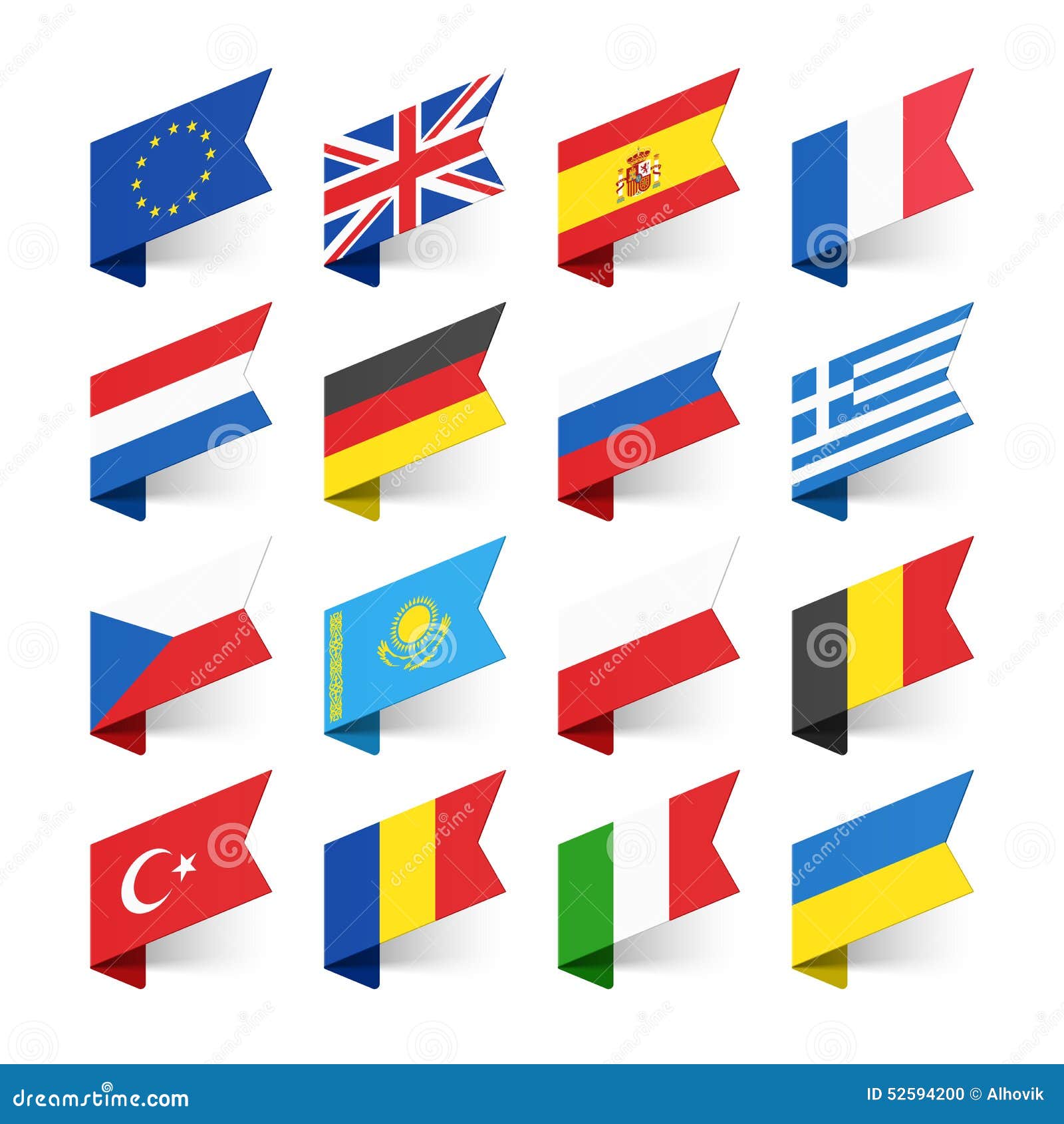 Flags of the World, Europe stock vector. Illustration of national ... Flags of the World, Europe stock vector. Illustration of national ...
