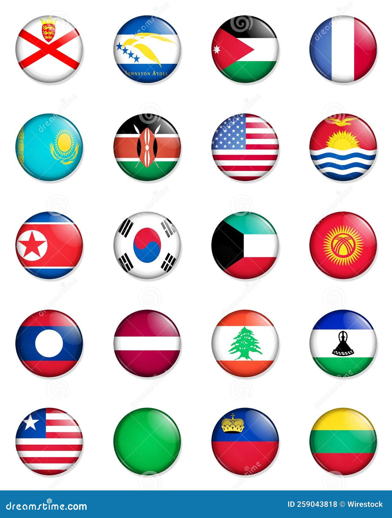 Flags of the world 07 stock illustration. Illustration of kirbatikorea ...
