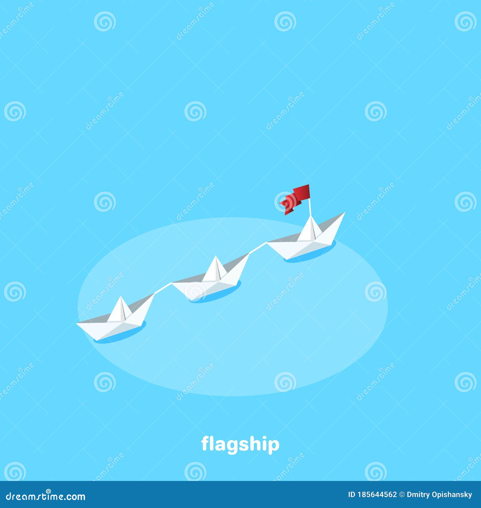 Flagship 2 stock vector. Illustration of mission, team - 185644562
