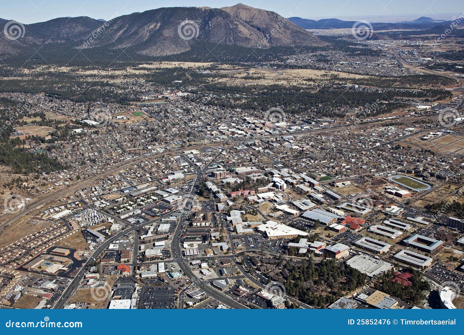 Flagstaff, Arizona stock photo. Image of arizona, transportation - 25852476