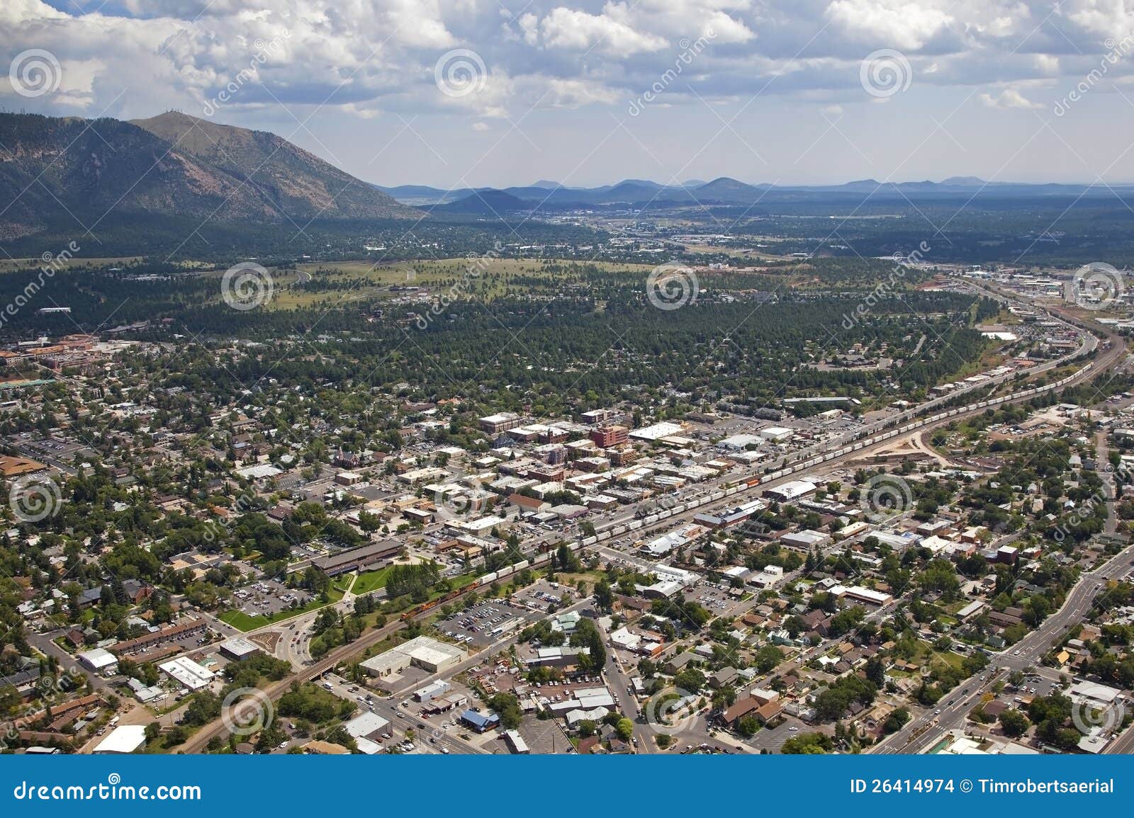 Flagstaff, Arizona stock photo. Image of flagstaff, tracks - 26414974