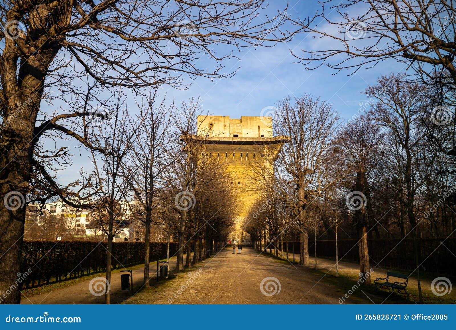 Flakbunker Dans Le Parc Augarten Photo éditorial - Image du europe ...