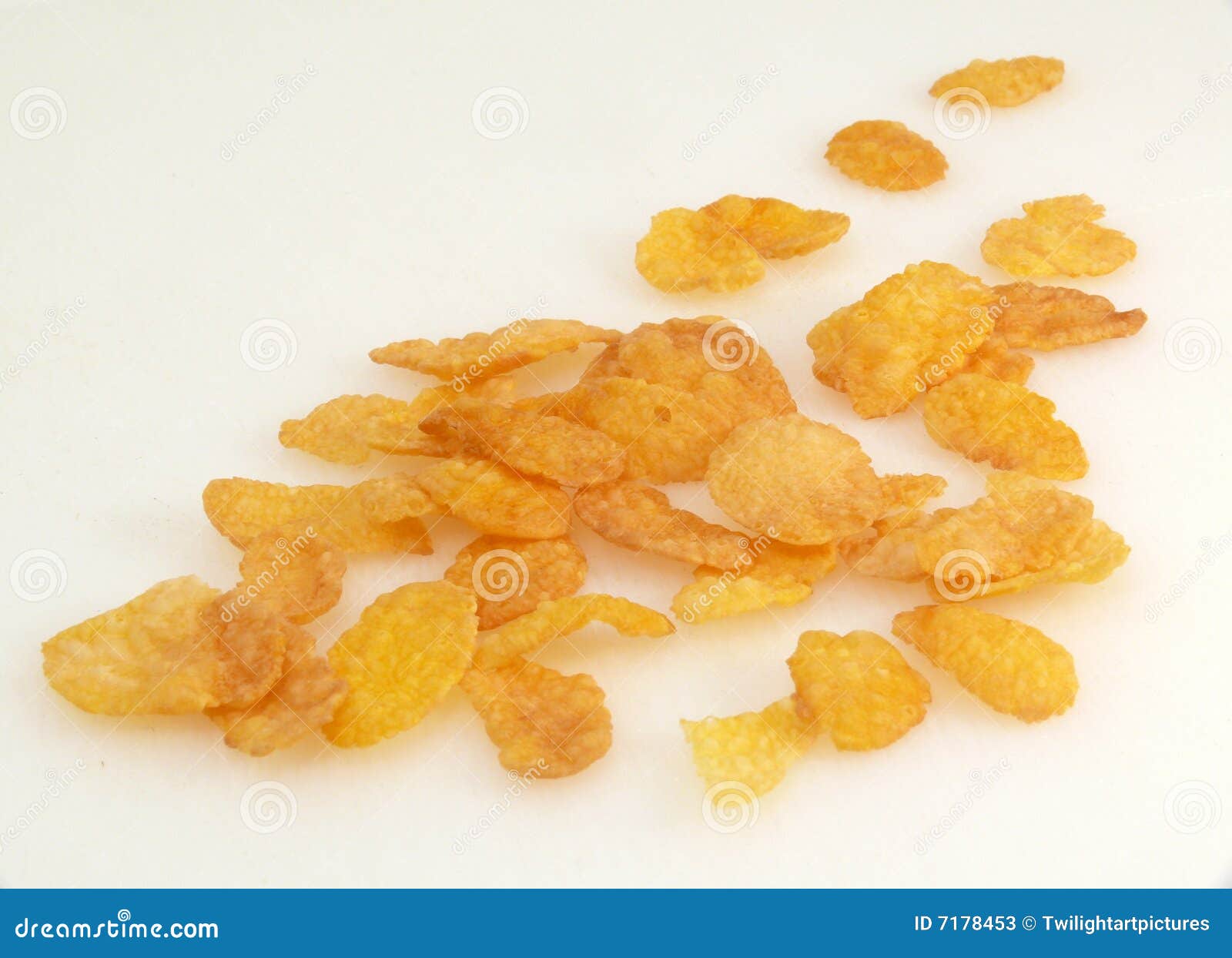 Flakes stock image. Image of breakfast, healthy, yellow - 7178453
