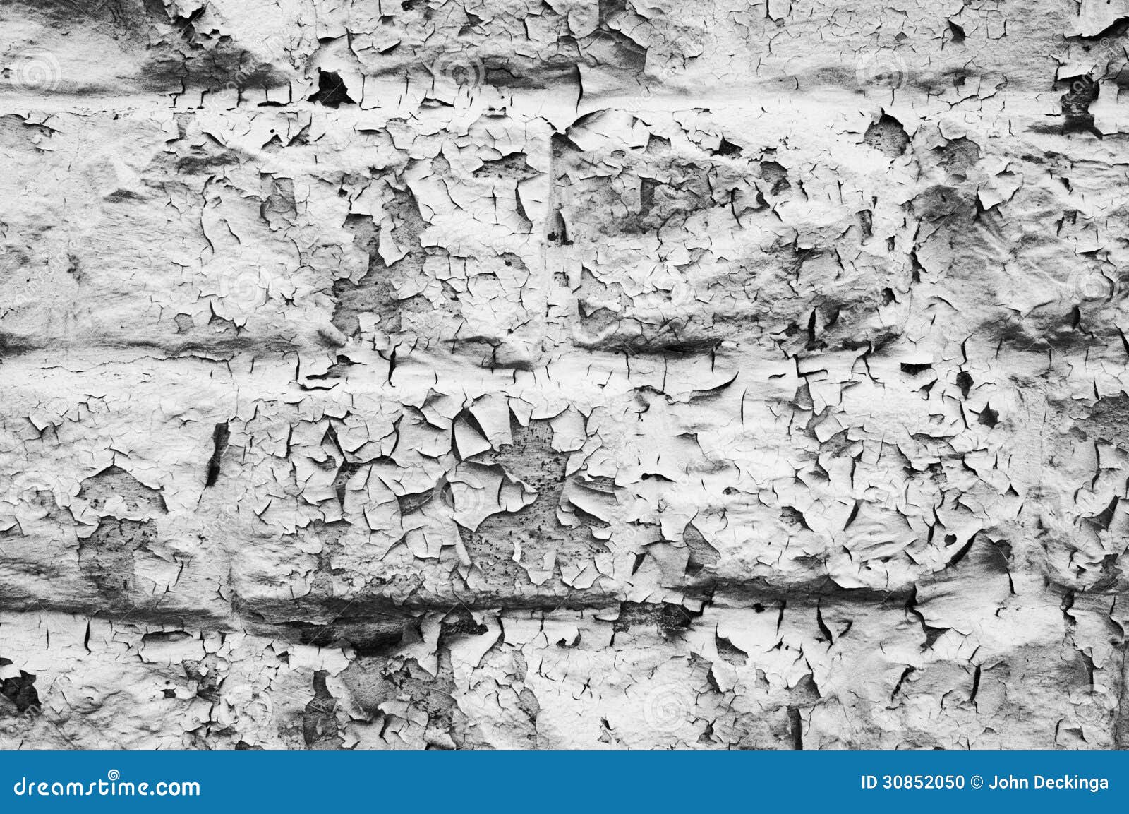 Flaking Paint On Rusty Metal Fence, Perspective View Stock Photo ...