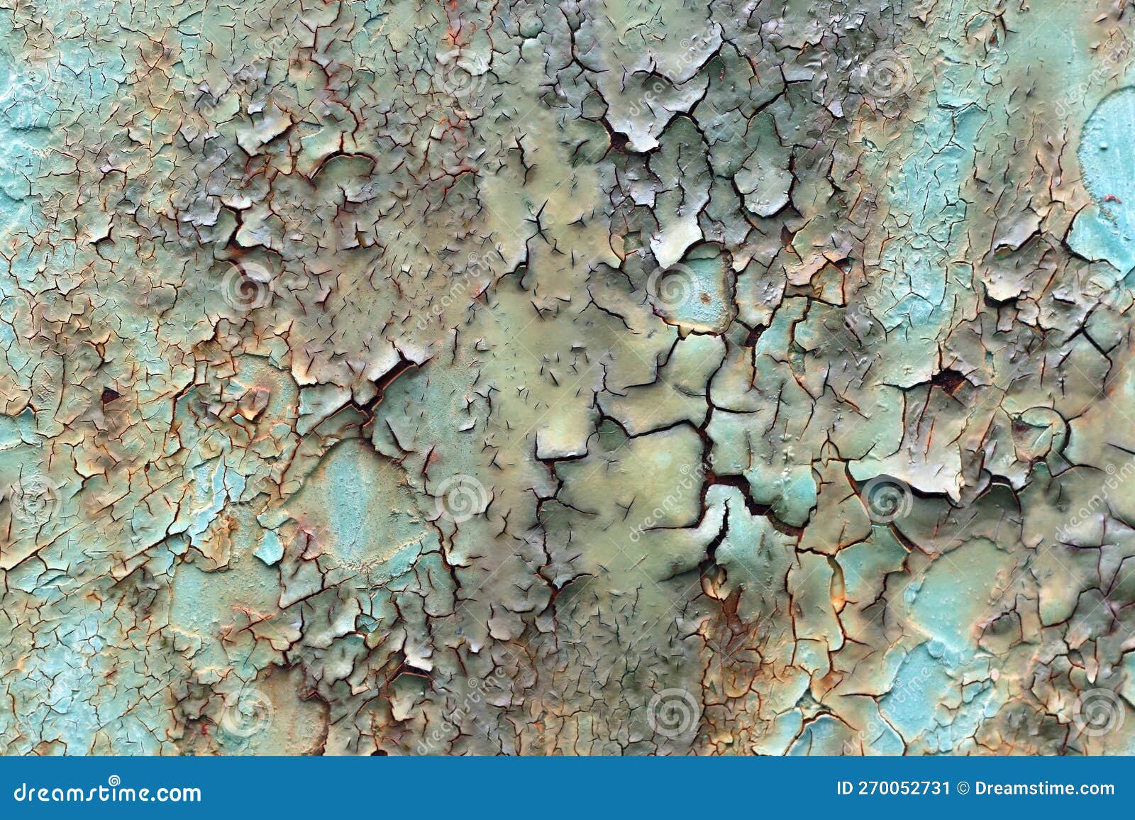 Flaking Paint from the Metal Surface Stock Image - Image of flaky, iron ...