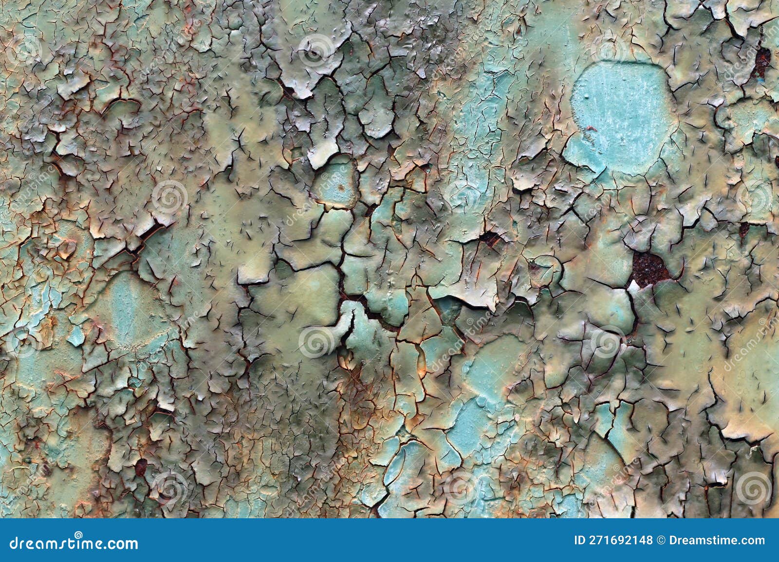 Flaking Paint from the Metal Surface Stock Photo - Image of chipped ...