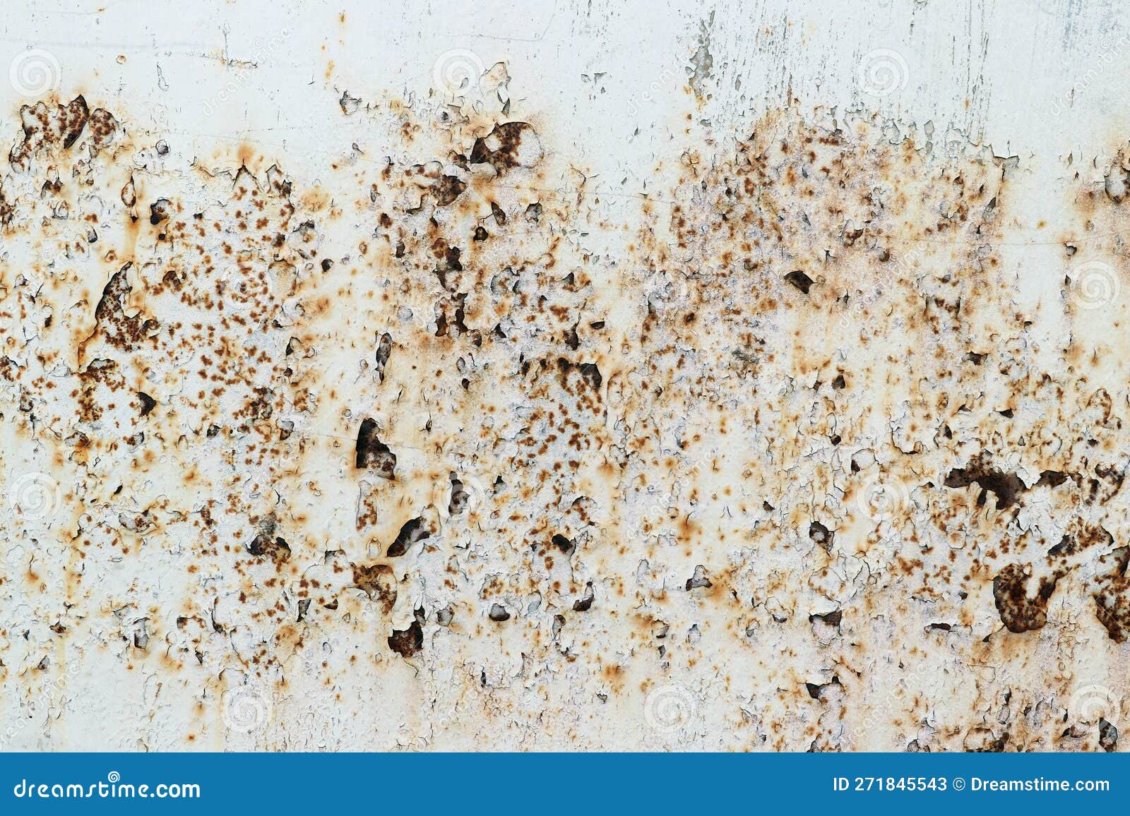 Flaking Paint from the Metal Surface Stock Image - Image of flaking ...