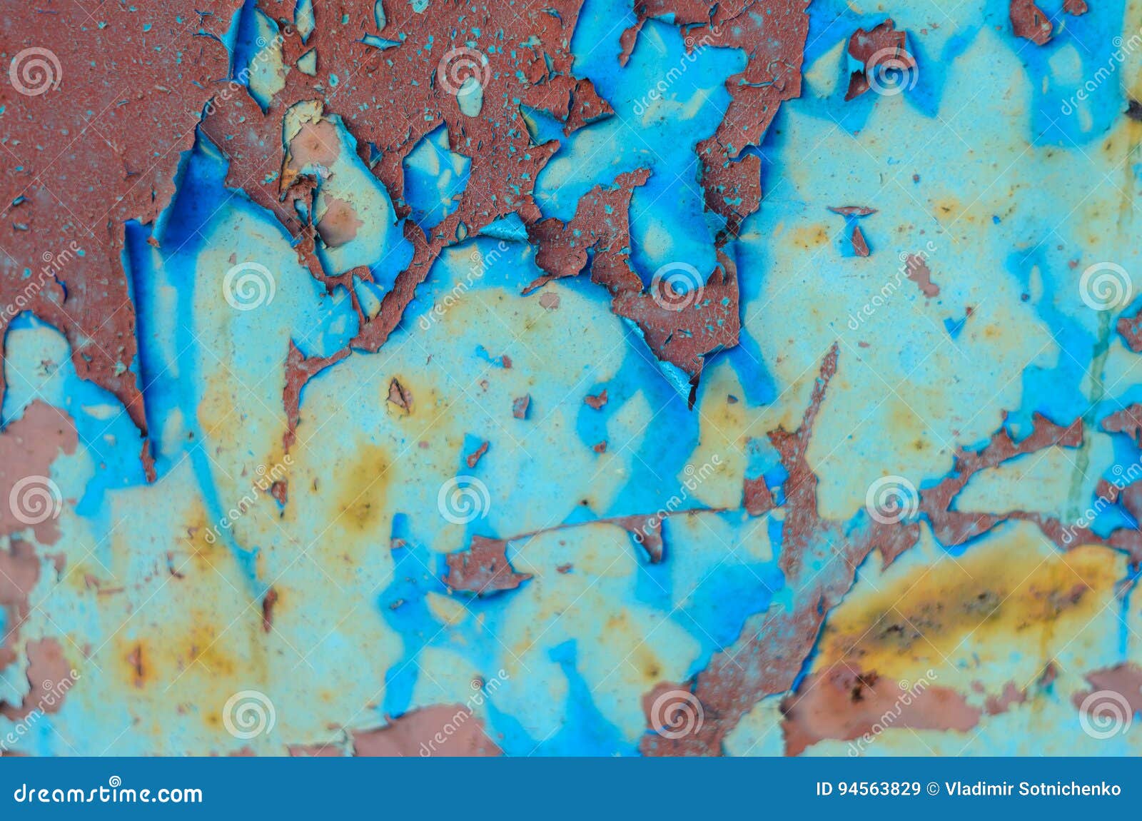 Flaking Paint Metal Texture Stock Image - Image of metal, dried: 94563829