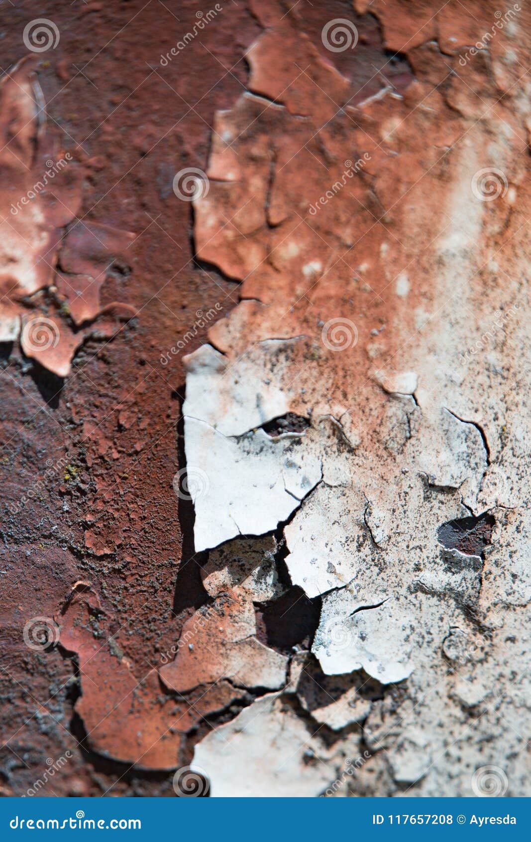 Flaking paint on metal stock photo. Image of corroded - 117657208