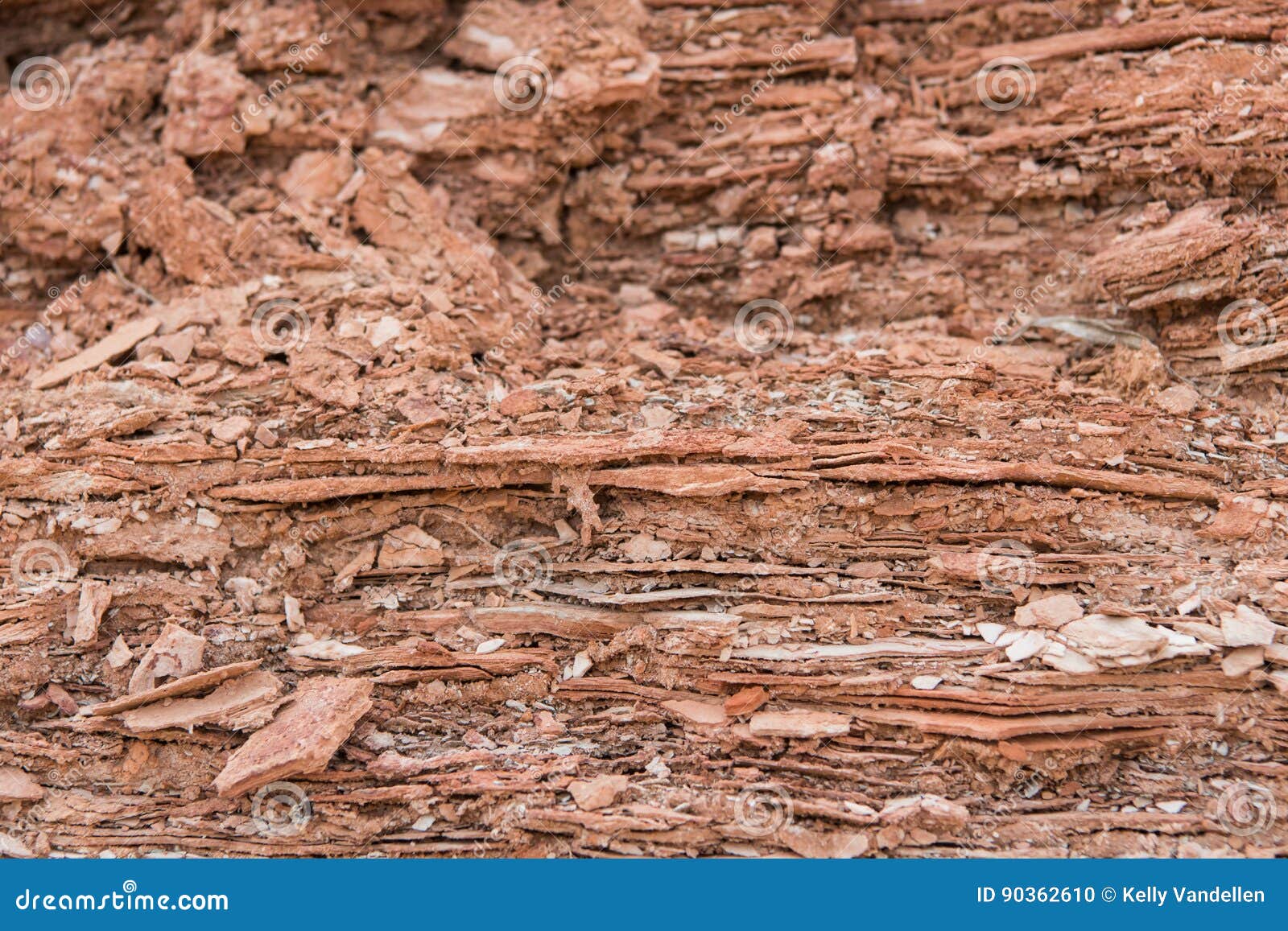 Flaking Rock in Desert Wash Close Up Stock Photo - Image of backdrop ...