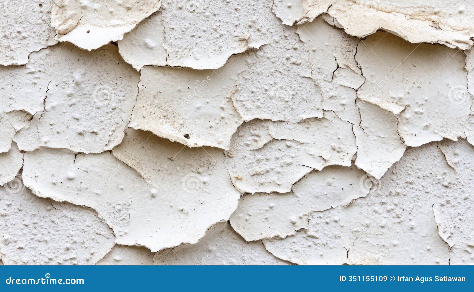 Flaking White Paint Reveals Aged Wall Texture Royalty-Free Stock Photo ...