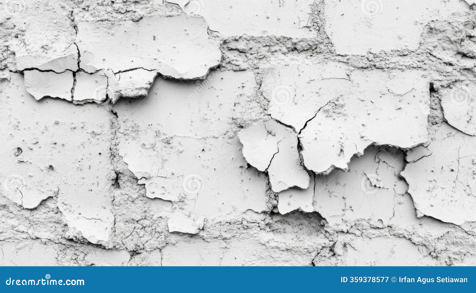 Flaking White Paint Reveals Aged Wall Texture Royalty-Free Stock Photo ...