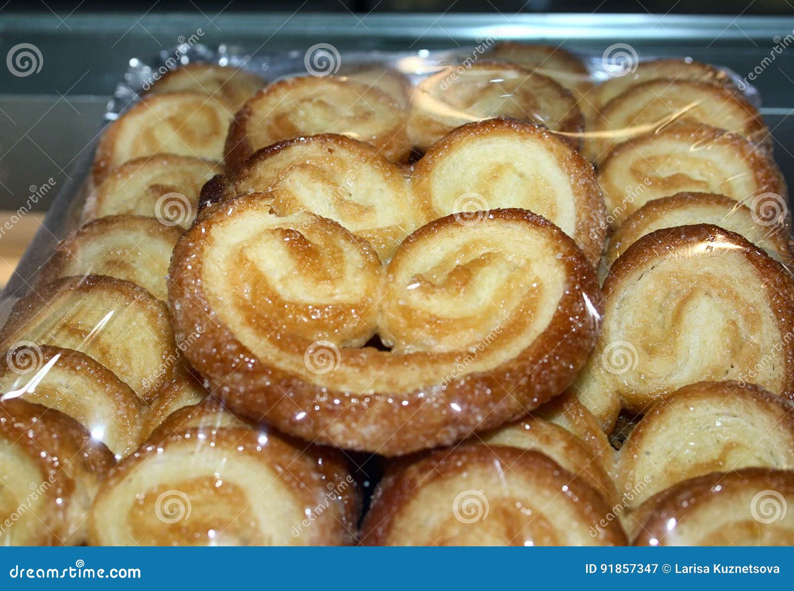 Flaky pastries stock image. Image of snack, traditional - 91857347