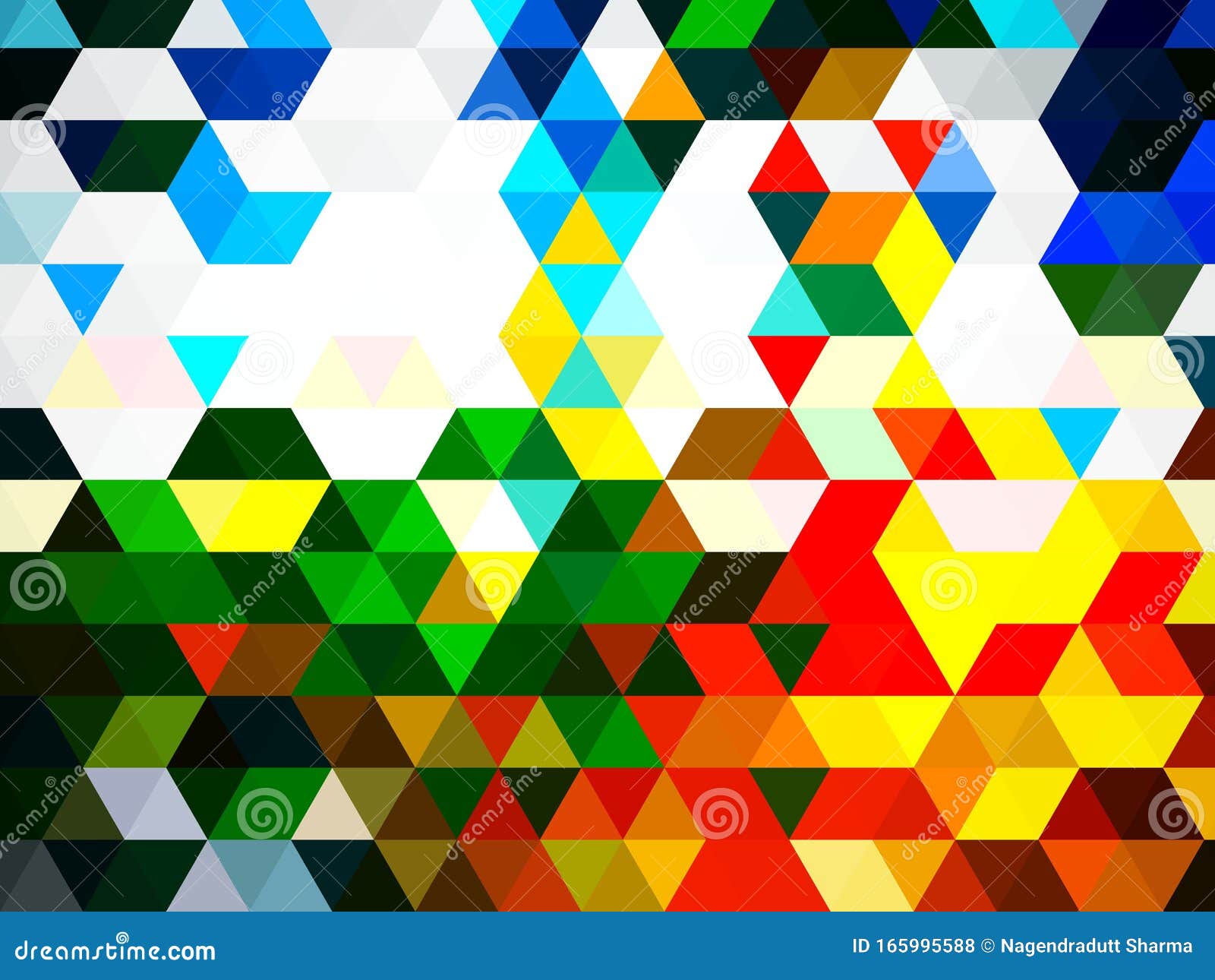 Flamboyant Green Watercolor Background. A Ready-made Frame Stock ...