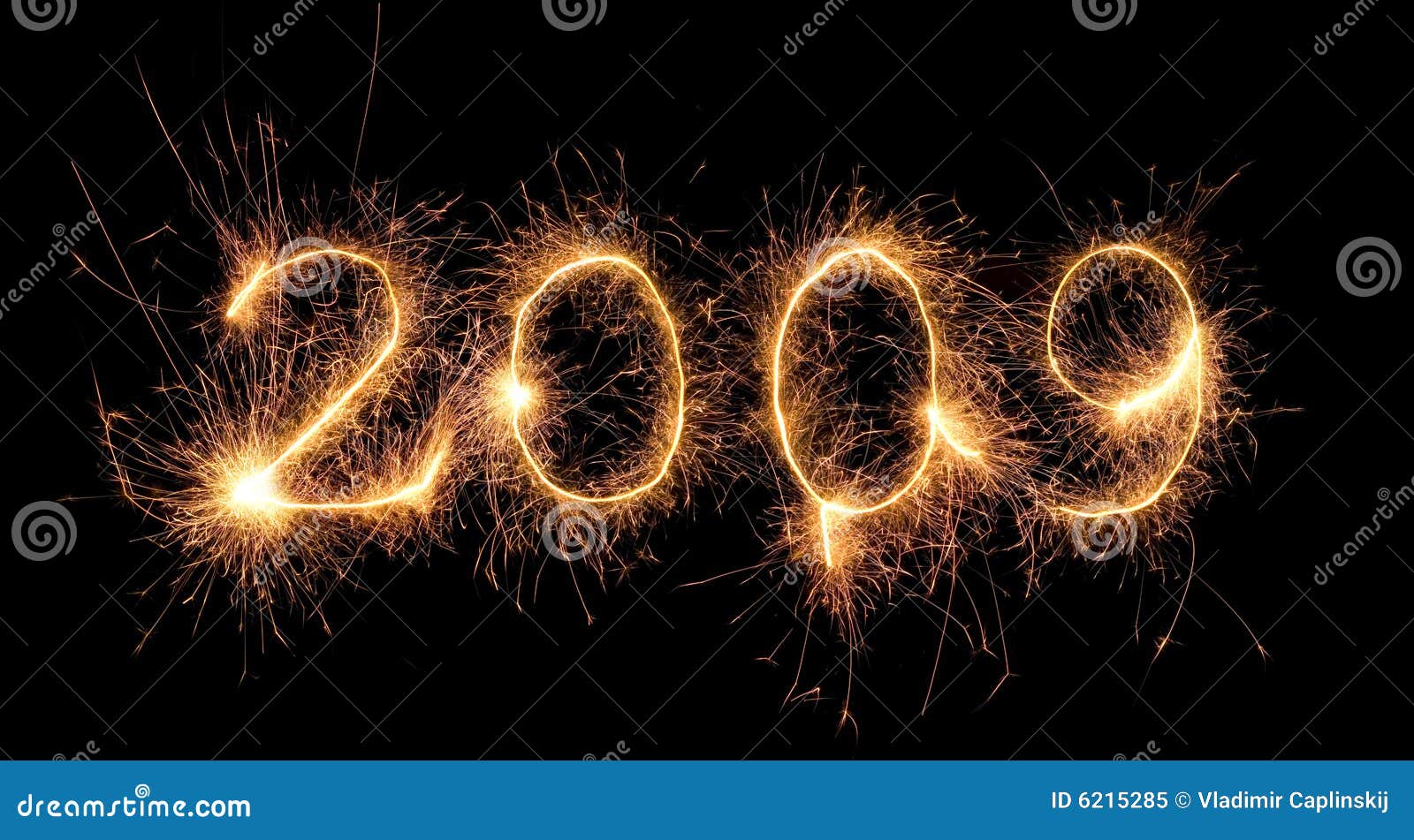 Flame. 2009 stock image. Image of holiday, light, year - 6215285